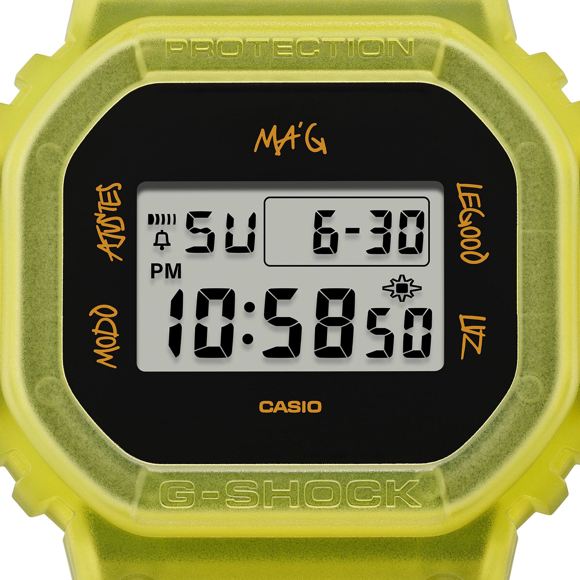 Reloj G-shock edición especial J Balvin correa de Resina DWE-5600JB-1A ...
