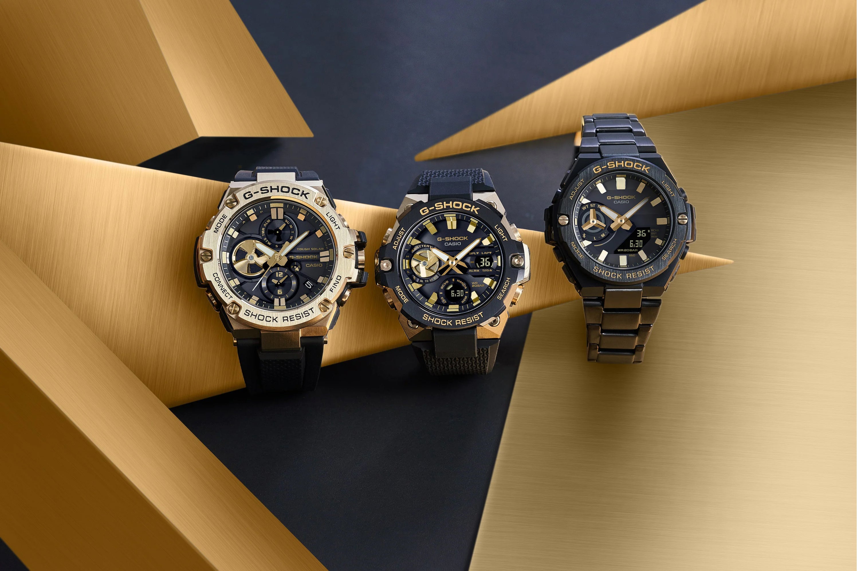 Reloj G-shock correa de Resina GST-B100GB-1A9 — Casio Store by Kenex