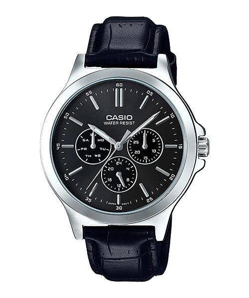 Reloj casual correa de Cuero MTP-V300L-1A — Casio Store by Kenex